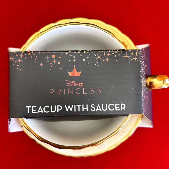 Disney | Dining | Bnip Disney Princess Belle Teacup Wsaucer | Poshmark